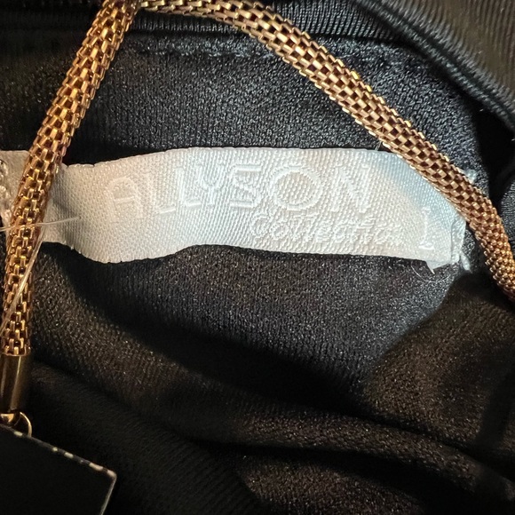 Allyson | Dresses | Allyson Sexy Black Deep Dive Chest Ruched Dress ...